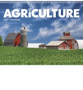 Agriculture Spiral Calendar | ValueCalendars.com