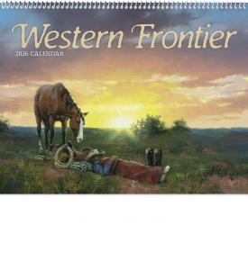 2026 Western Frontier (Spiral) Calendar | 11" X 19" Imprinted Spiral ...