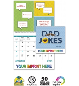 Dad Jokes Spiral Calendar | ValueCalendars.com
