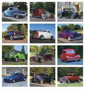 2025 Street Rods (Spiral) Calendar | 11" X 19" Imprinted Spiral Bound ...