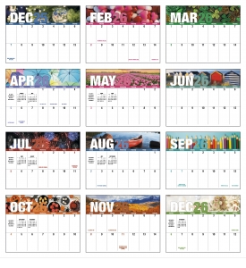 Seasonal Expressions Big Block Calendar | ValueCalendars.com