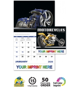 Motorcycles Calendar | ValueCalendars.com