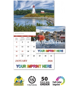 Atlantic Voyages Calendar | ValueCalendars.com