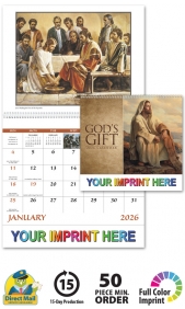 Custom Imprinted Catholic Calendars | Promotional Catholic Bible ...