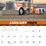2026 Big Rigs Calendar | 11" X 19" Imprinted Spiral Bound; Drop Ad ...